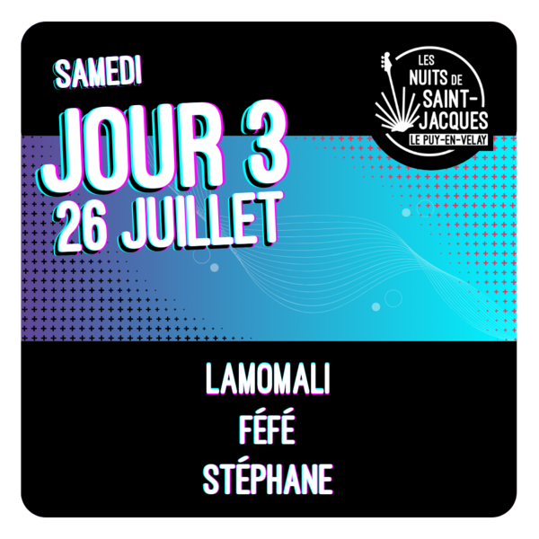 LAMOMALI de -M- + FEFE + STEPHANE le samedi 26 juillet 2025